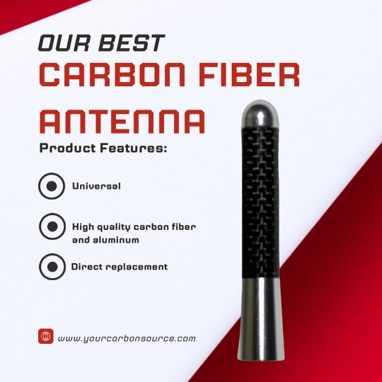 Carbon Fiber AM/FM Antenna – Carbon Source