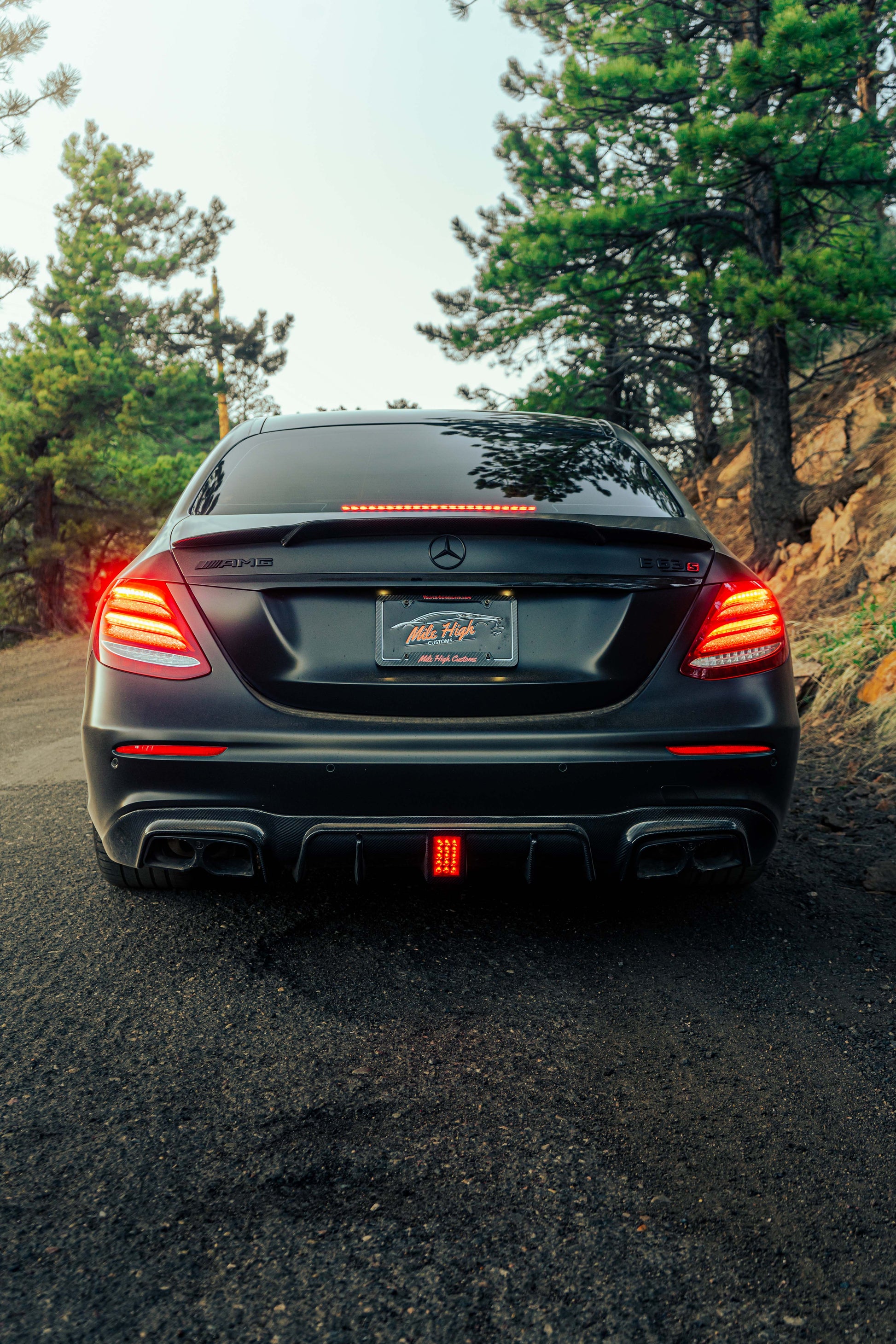 Mercedes Benz E Class E63 AMG Rear Diffuser – Carbon Source